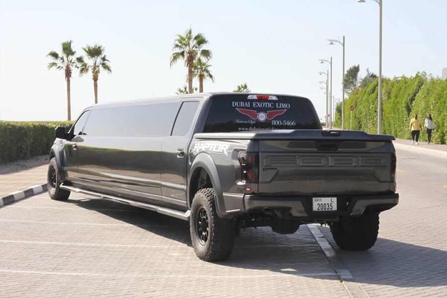 Ford Raptor | Limo Rental| Dubai Exotic Limo